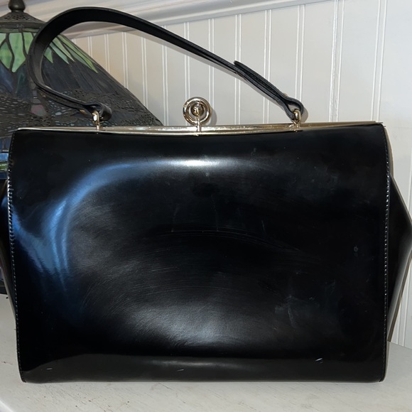 alberto di canio | Bags | Vintage Alberto Di Canio Large Italy Black ...